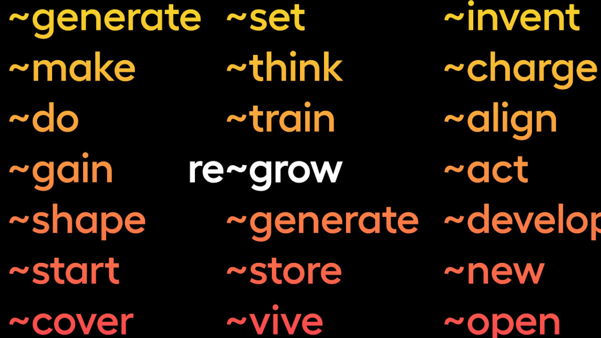re~grow • Digital Consultancy • Dream, Market, Sell, Deliver